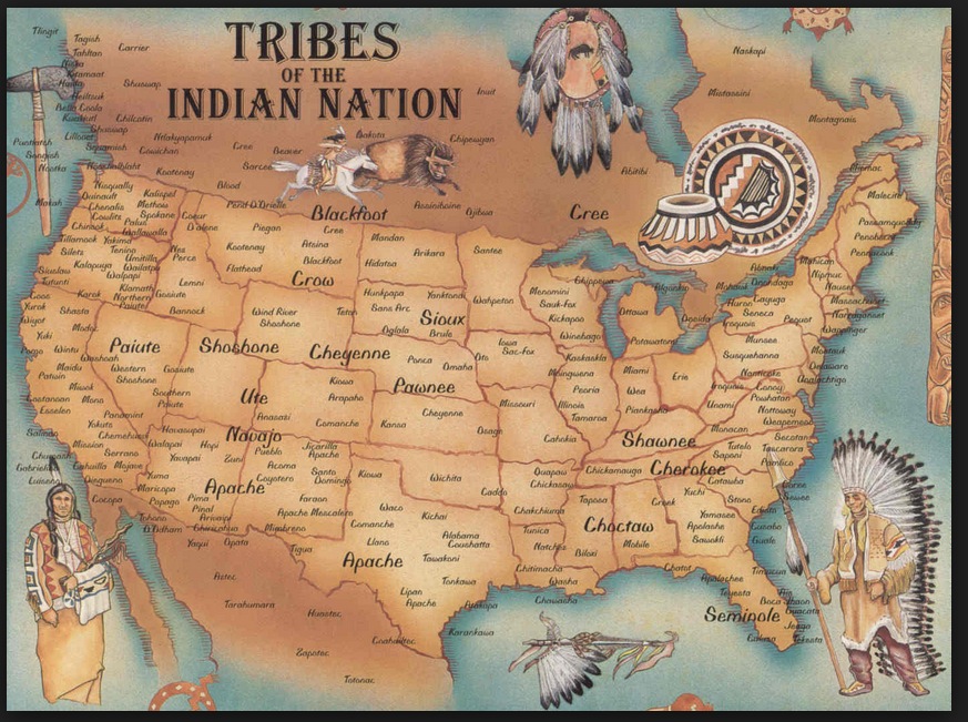 American Indian Tribial Maps